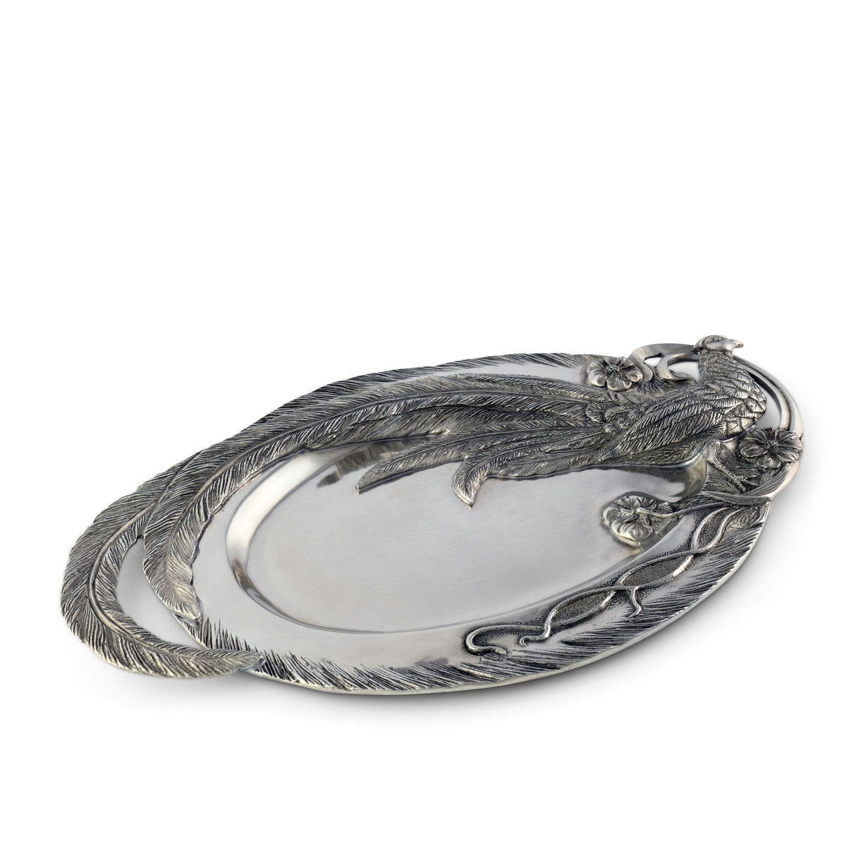 Pheasant Feather Oblong Tray – Pointer Traditions