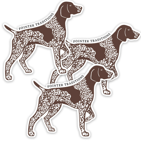 Pointer Traditions | Original Pointer Decal Sticker Pack