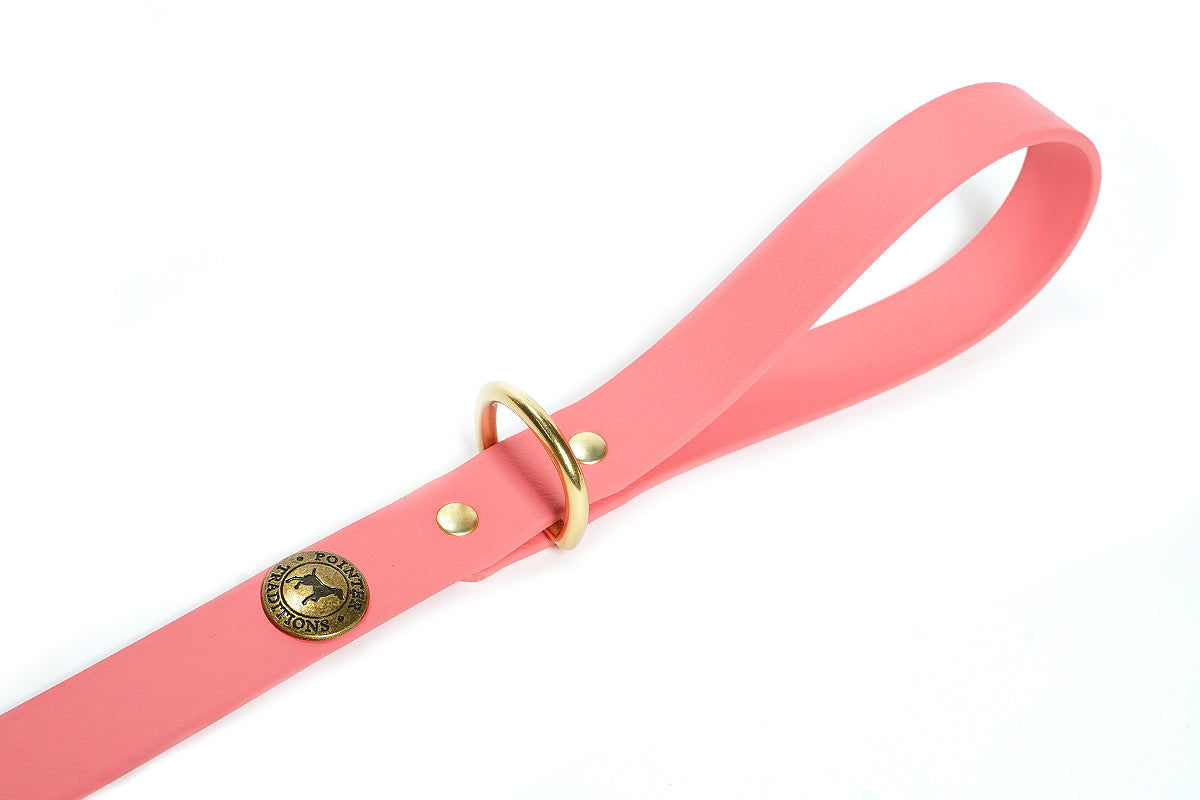Pointer Traditions | Sporting Dog Leash - Coral
